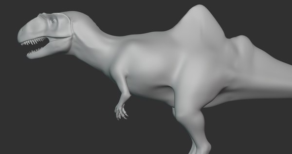 Altispinax Basemesh Low Poly model - TurboSquid 1992864