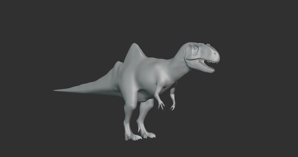 Altispinax Basemesh Low Poly model - TurboSquid 1992864