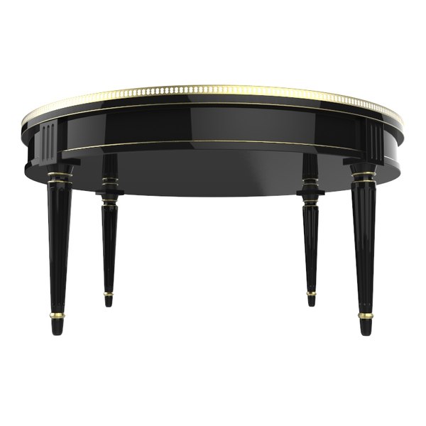 classic table design 3d obj