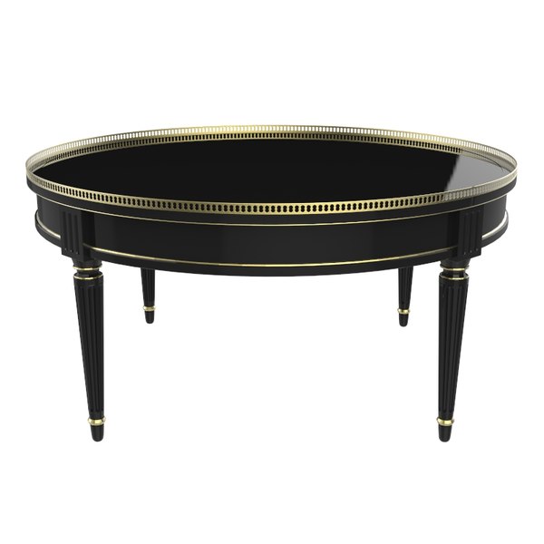 classic table design 3d obj