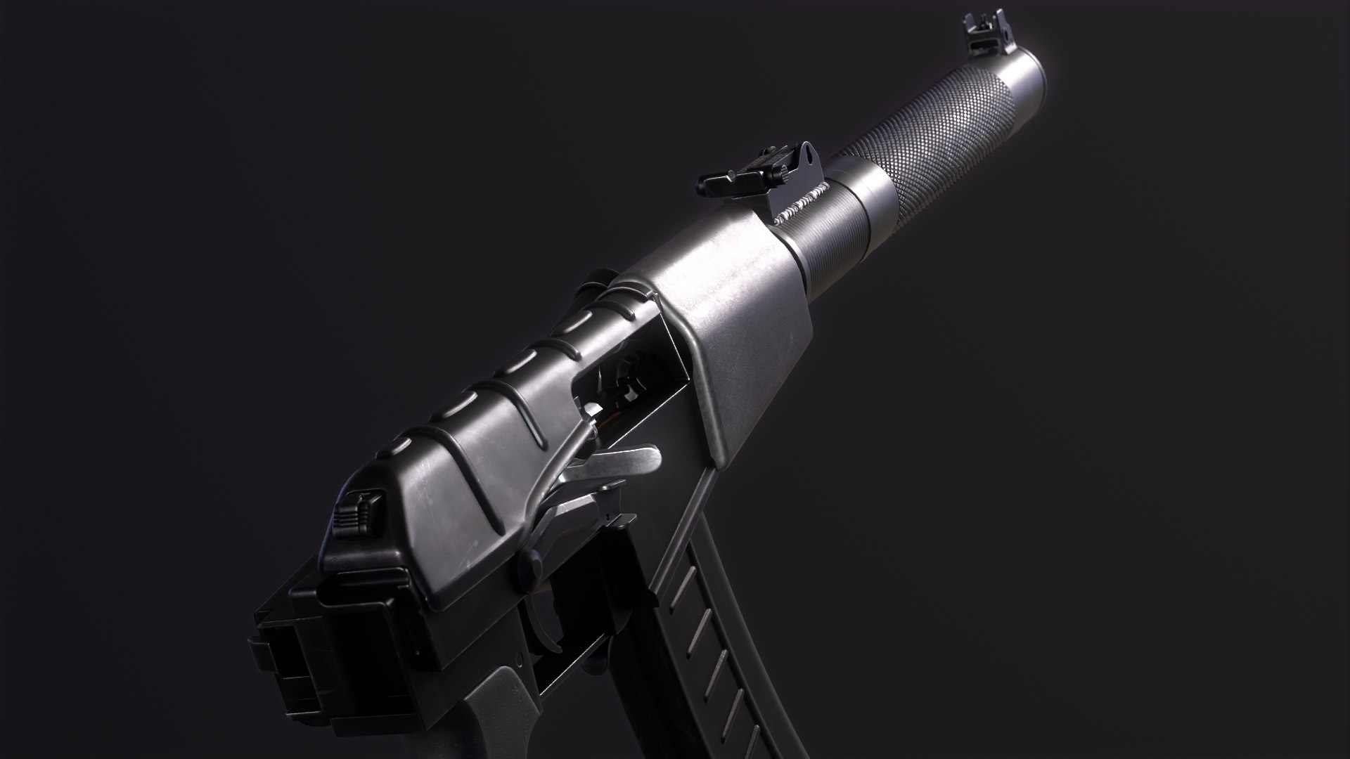 AS Val Assault Rifle 3D - TurboSquid 2117379