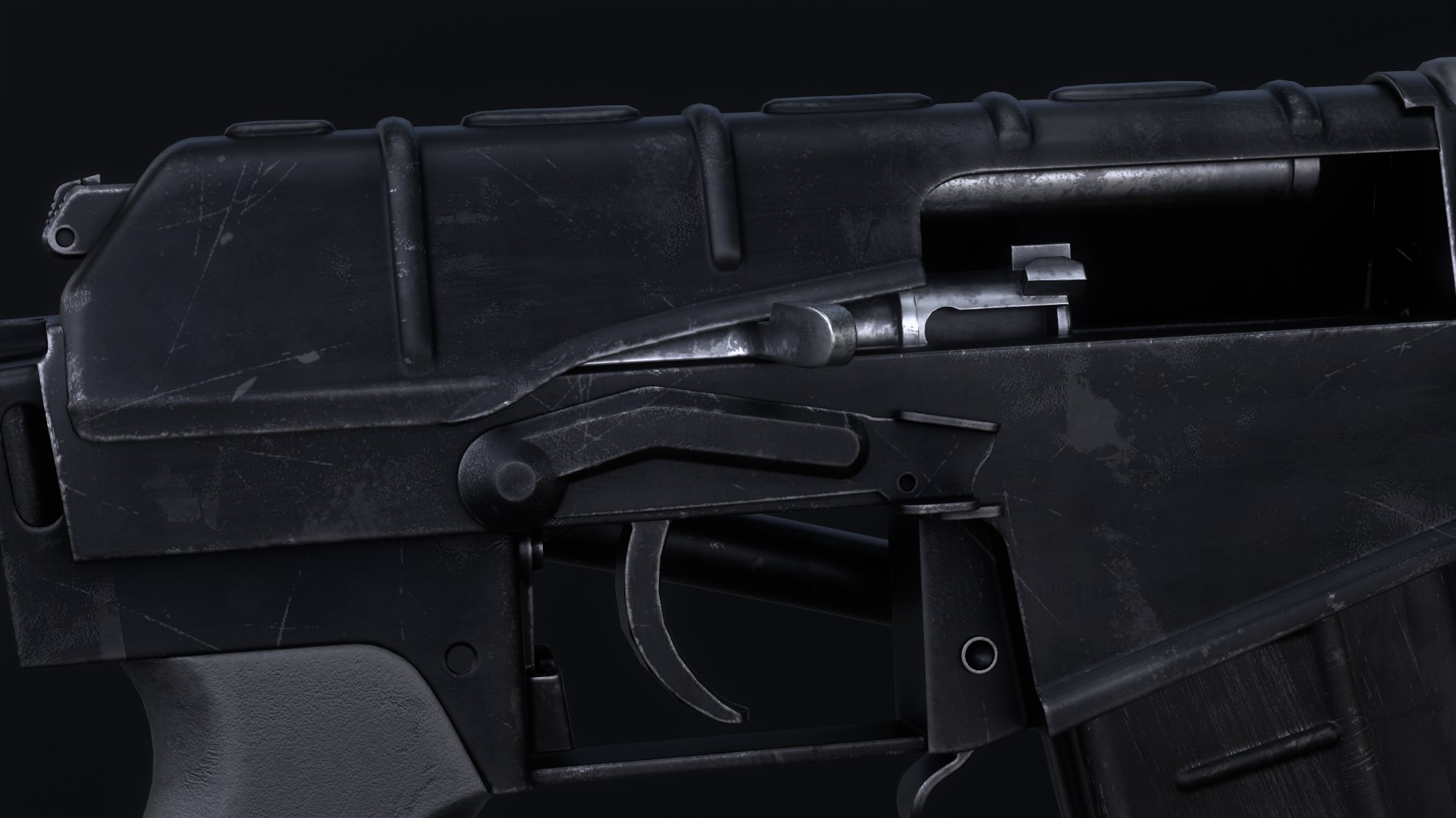 AS Val Assault Rifle 3D - TurboSquid 2117379