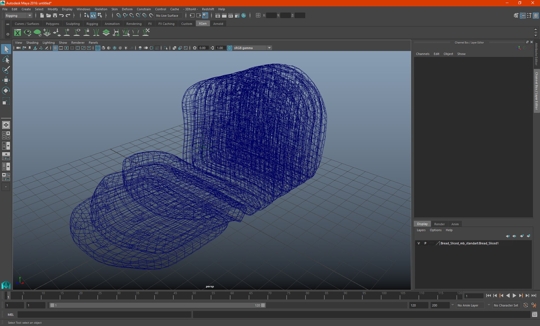 Bread Sliced 3D Model - TurboSquid 1999860