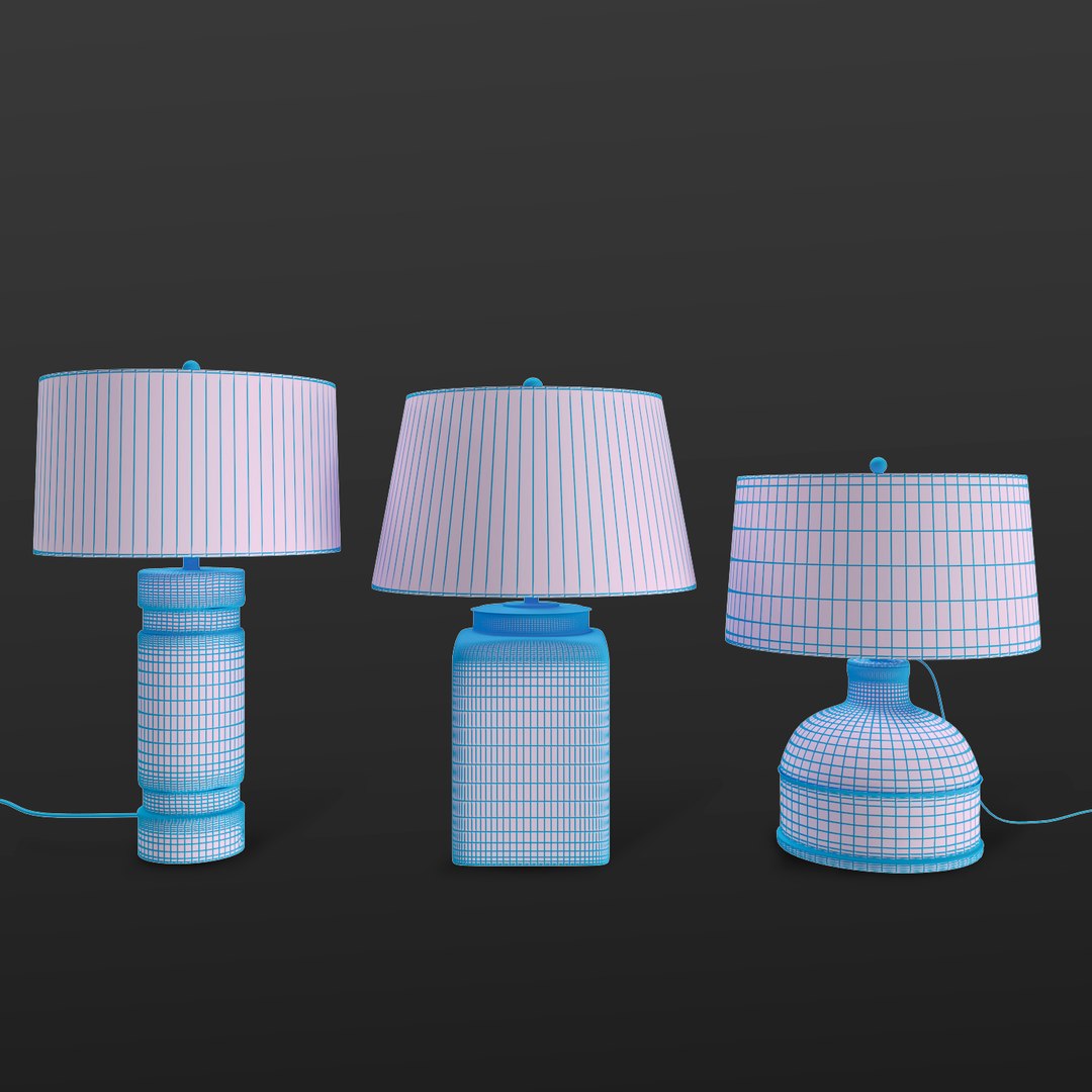 3D Table Lamps Model - TurboSquid 1199512