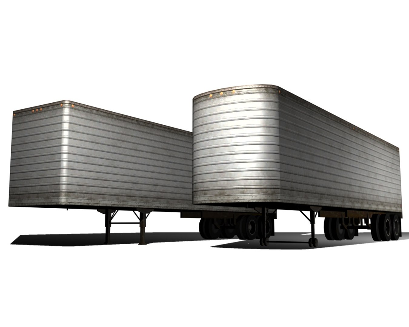 3d Semi Trailers Model