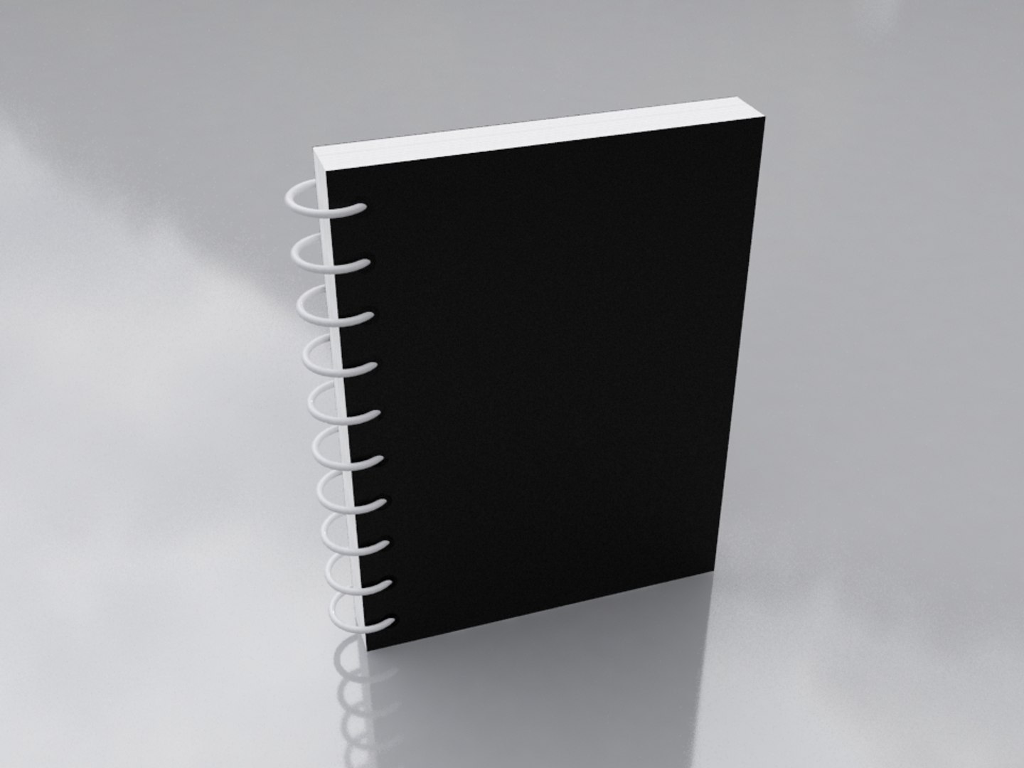 3D Small Black Notepad - TurboSquid 1505568