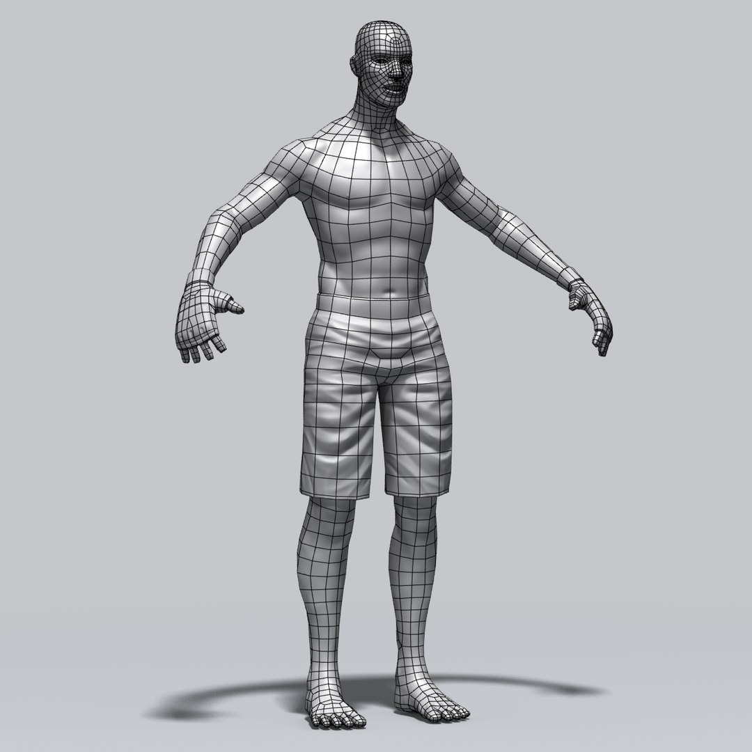 3d Mial S Mma Fighter Model