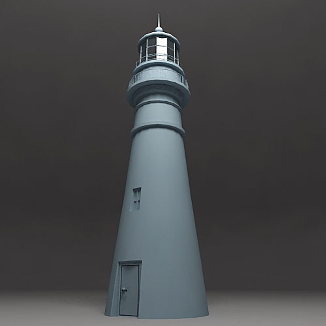 3d lighthouse light house model