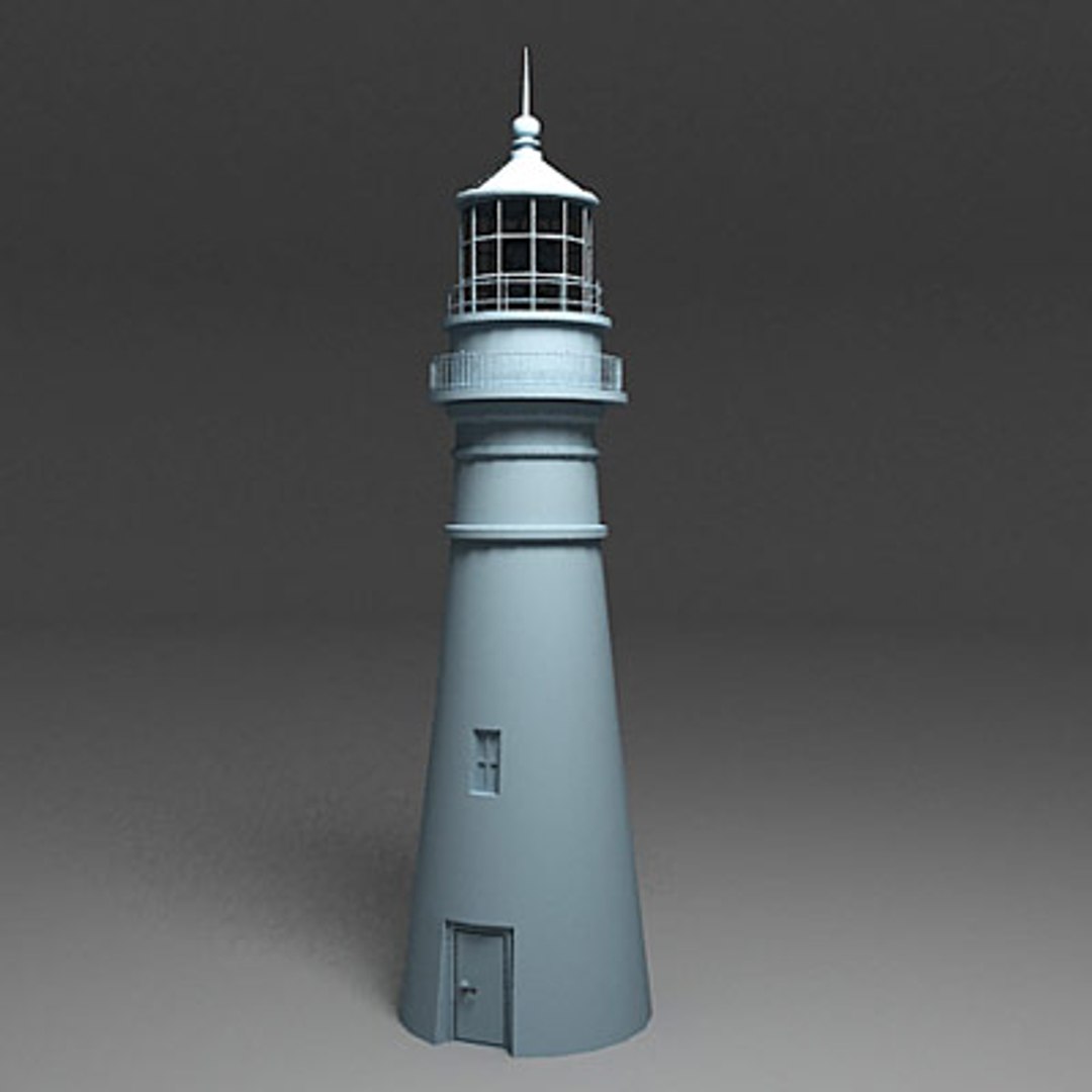 3d lighthouse light house model
