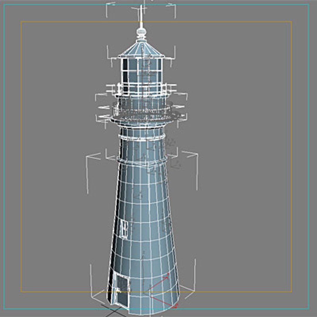 3d lighthouse light house model