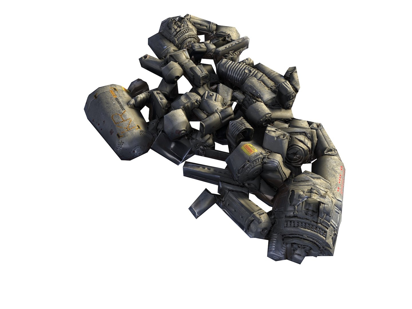 max spaceship scrap wreck