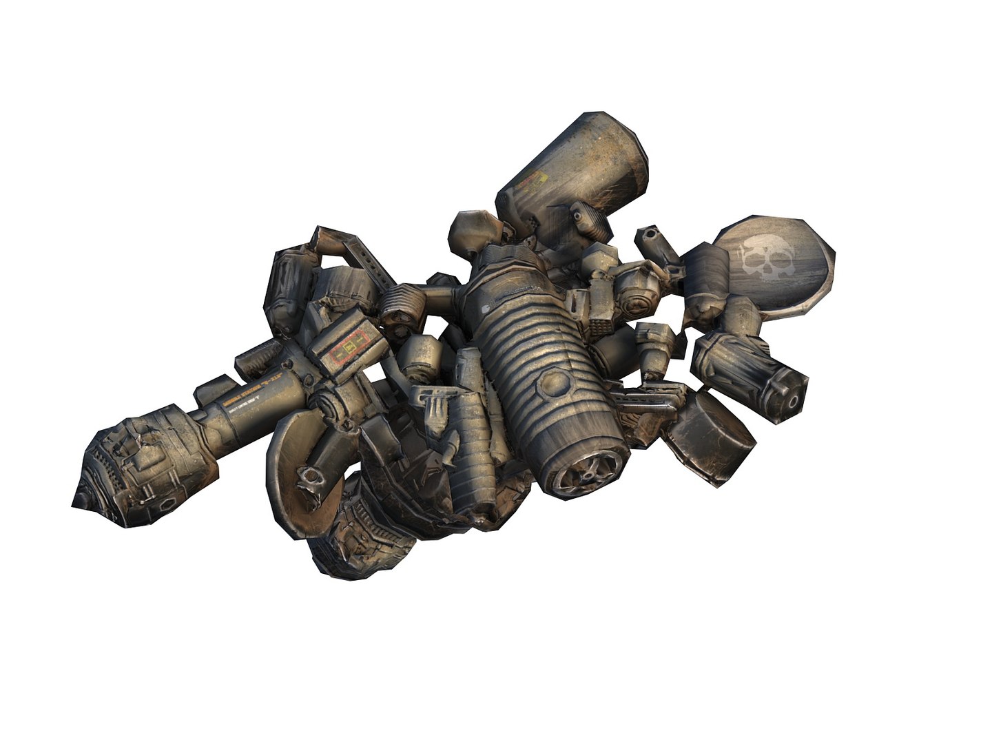 max spaceship scrap wreck