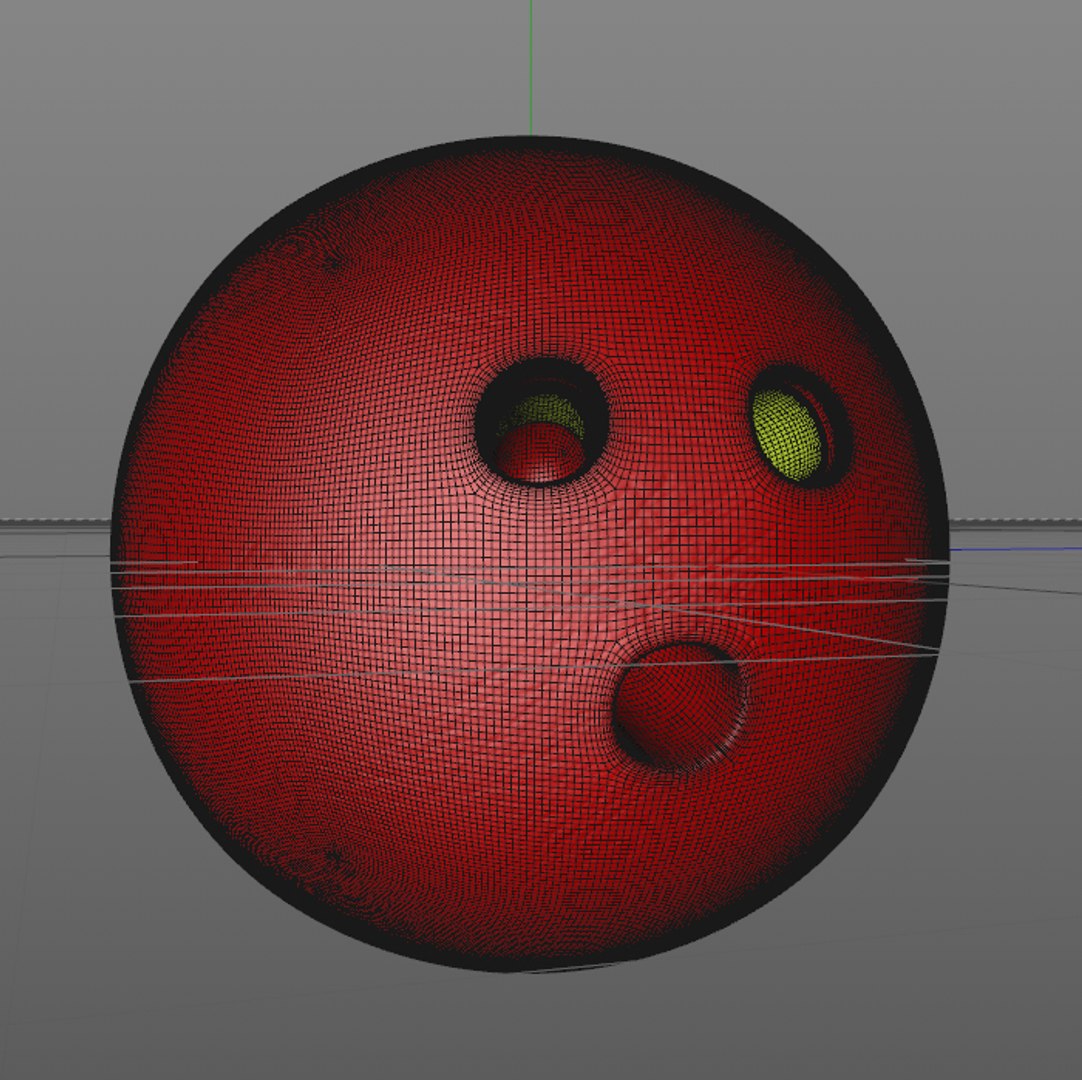 Bowling Ball 3d Model