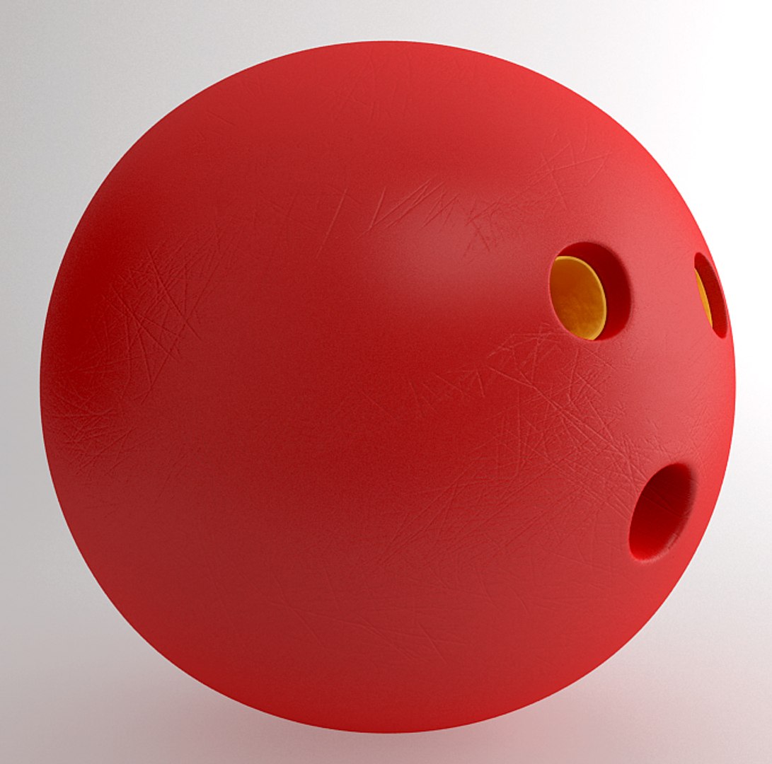 Bowling Ball 3d Model
