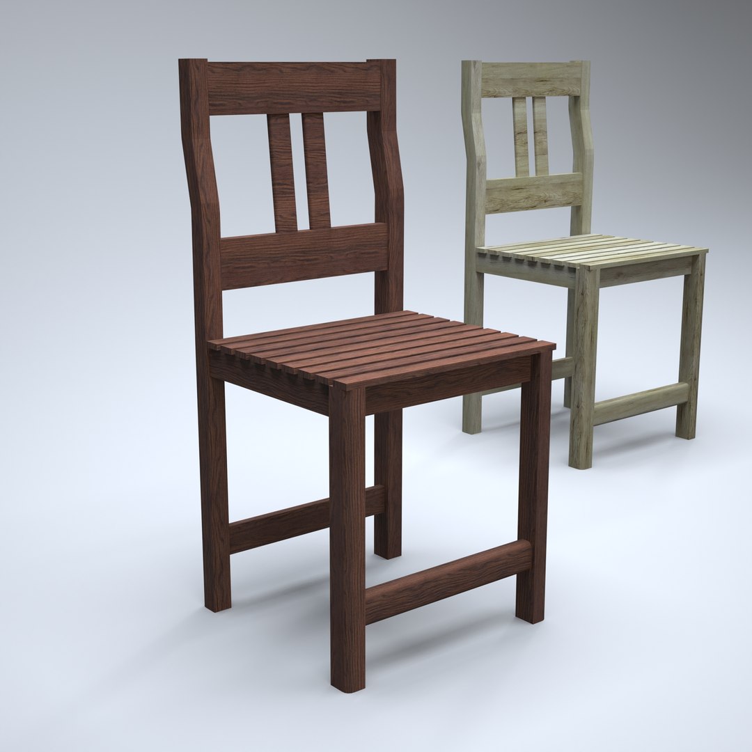 3D chair rustic kitchens model - TurboSquid 1547333