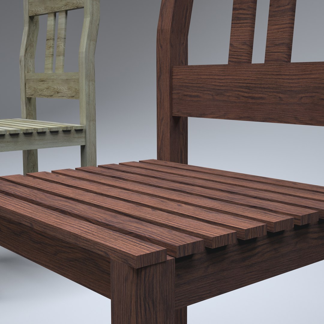 3D chair rustic kitchens model - TurboSquid 1547333
