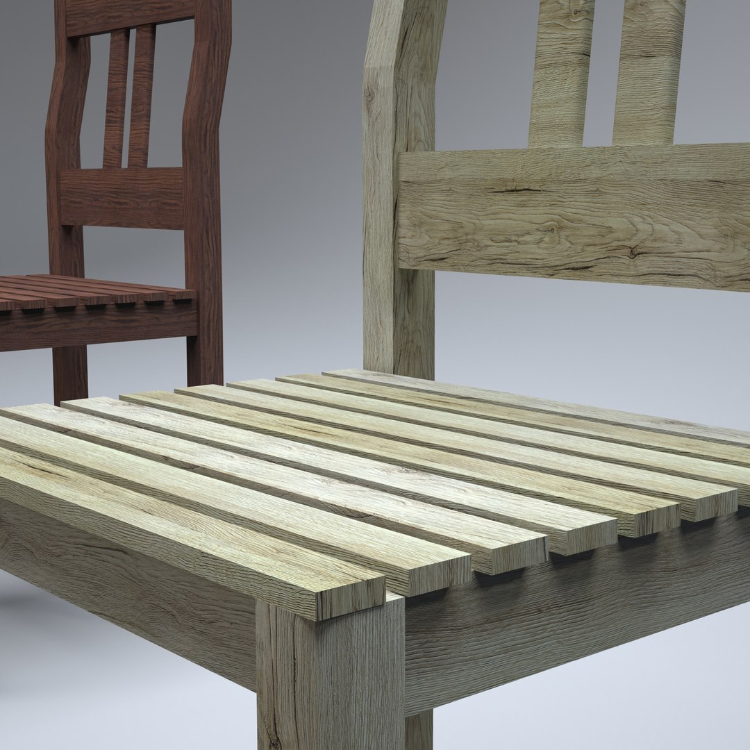 3D chair rustic kitchens model - TurboSquid 1547333