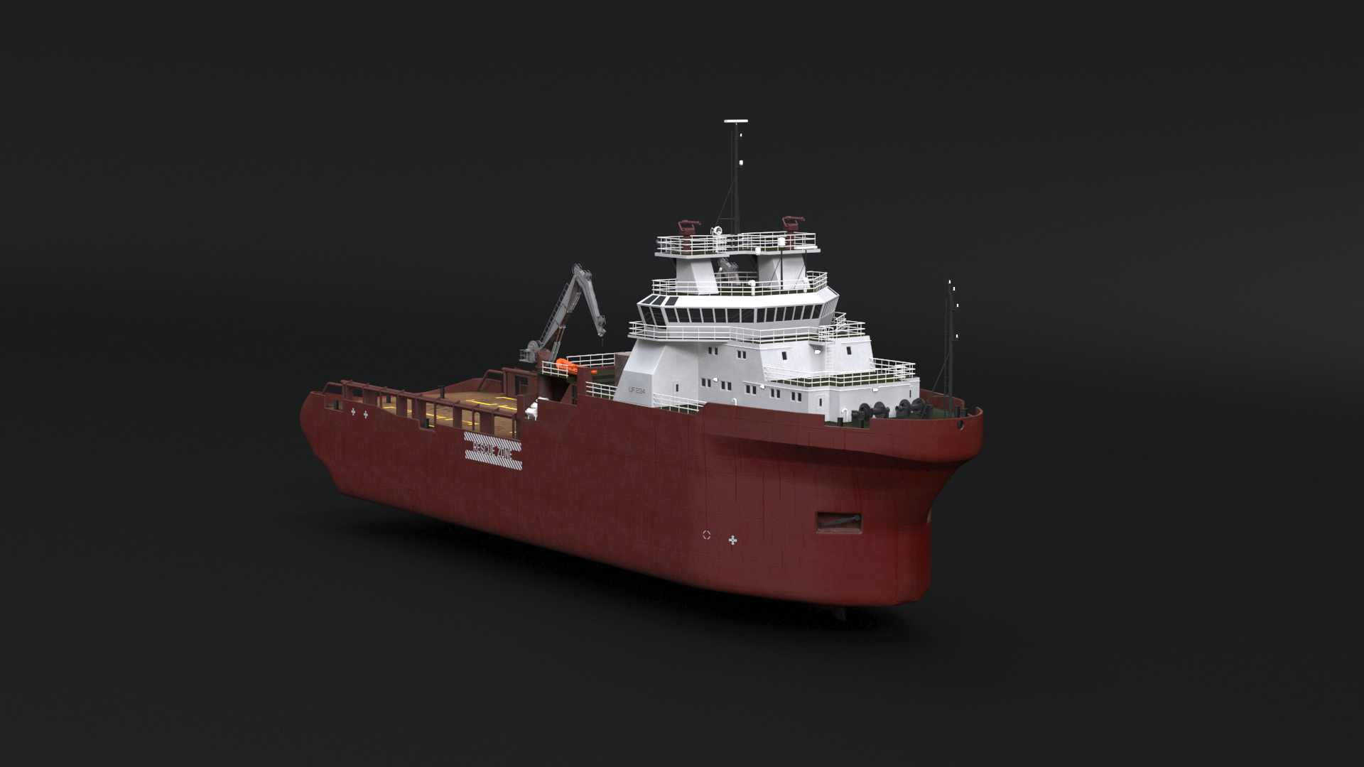 Offshore Wind Farm Ships Set 3D Model - TurboSquid 2087113