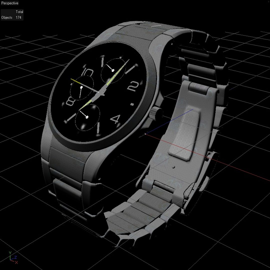 Casio Edifice Watch 3d 3ds