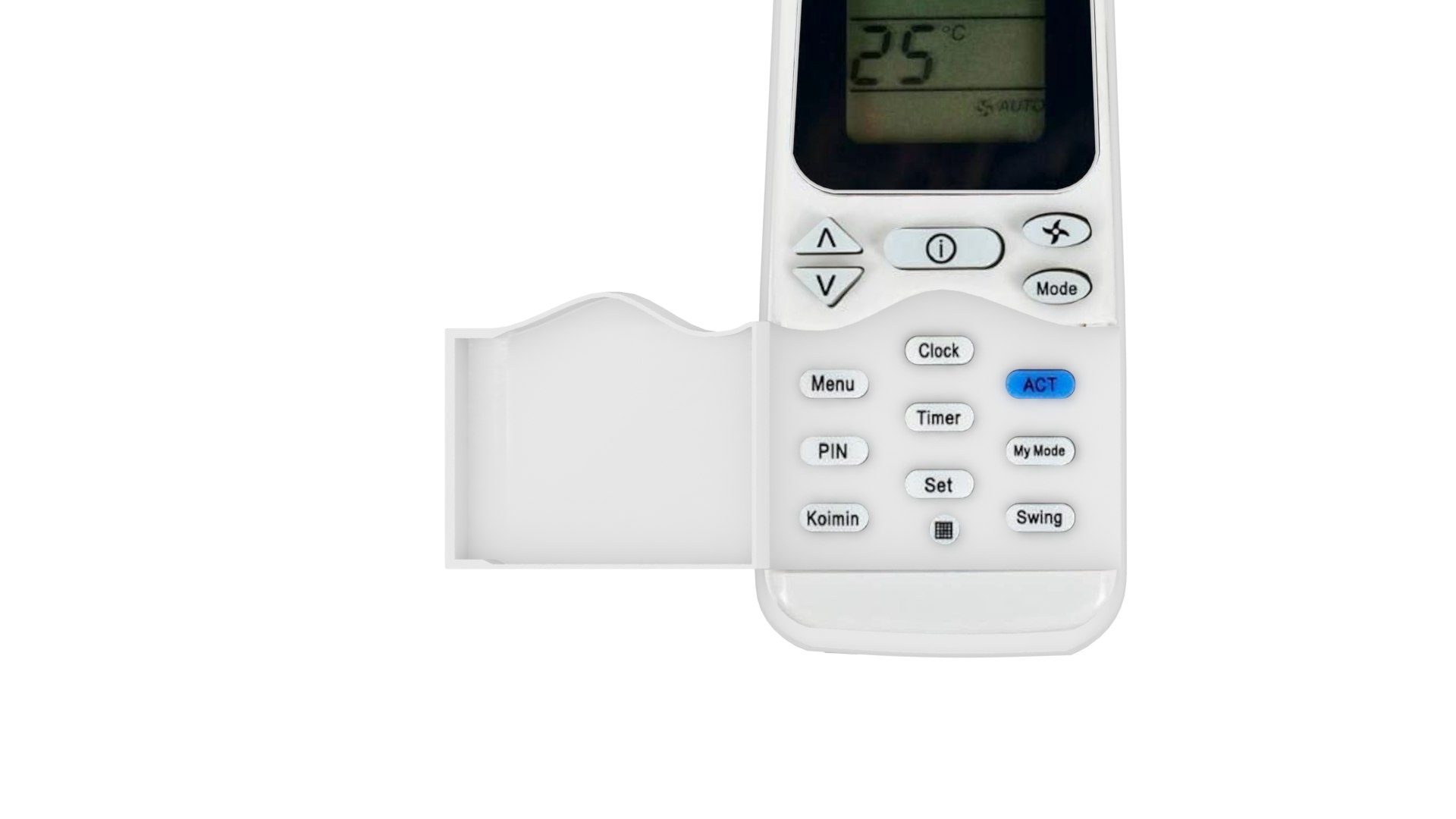 Vestel Air Conditioner Remote Controls Set 3D model - TurboSquid 1752996