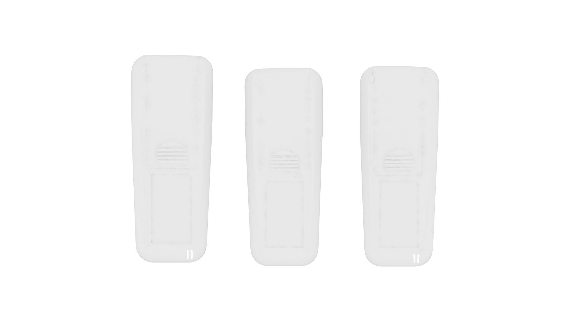 Vestel Air Conditioner Remote Controls Set 3D model - TurboSquid 1752996