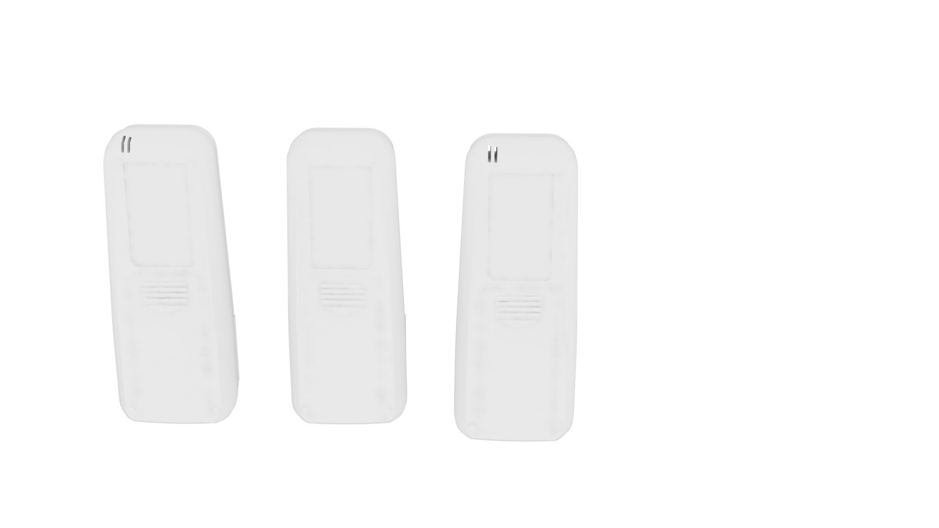 Vestel Air Conditioner Remote Controls Set 3D Model - TurboSquid 1752996