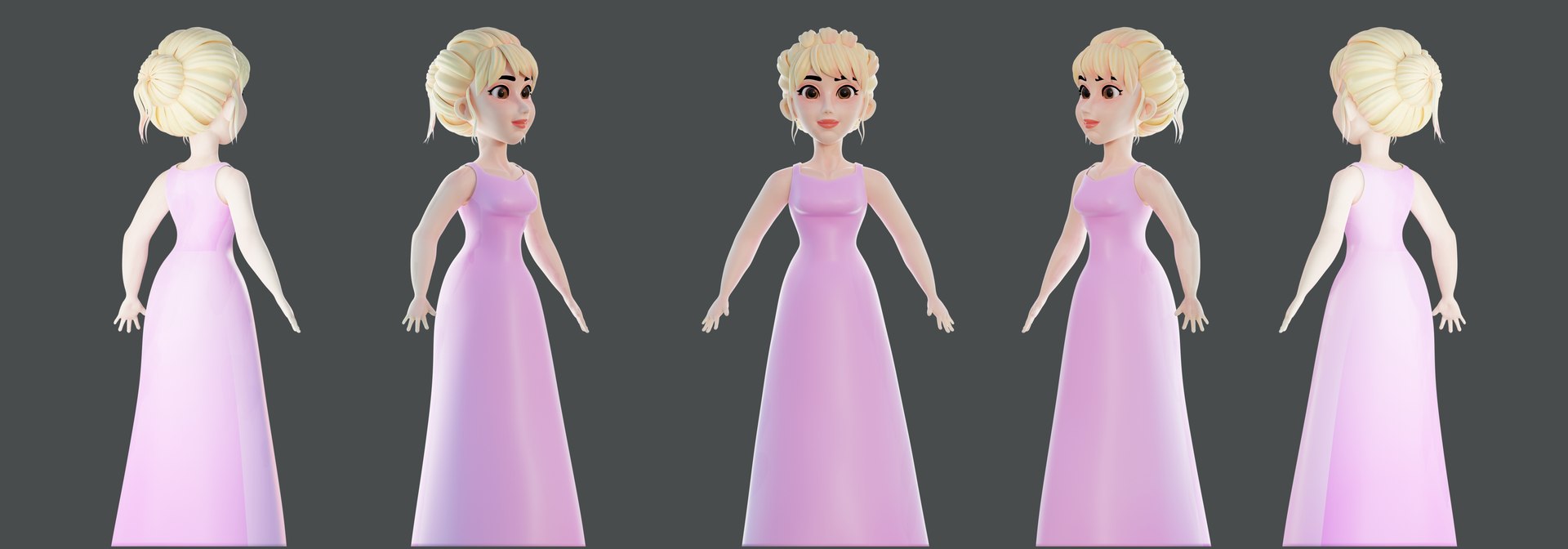 Princess Lily 3D - TurboSquid 1923091