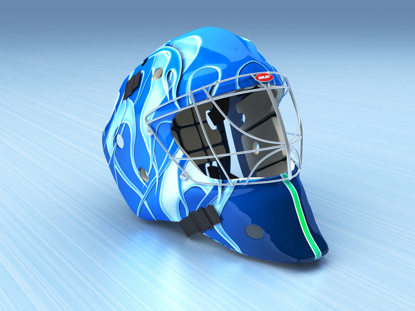 max ice hockey goalie helmet