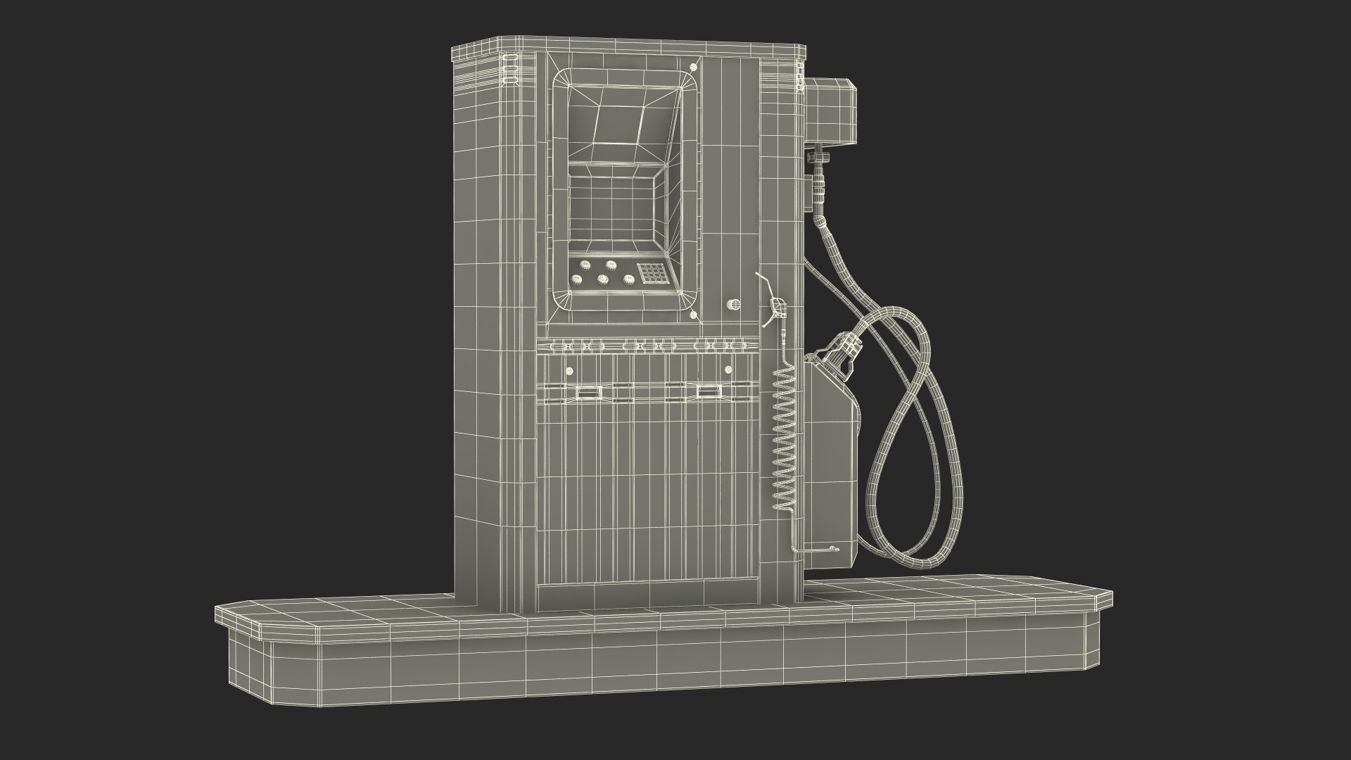Cryogas LNG Dispenser 3D Model - TurboSquid 2193363