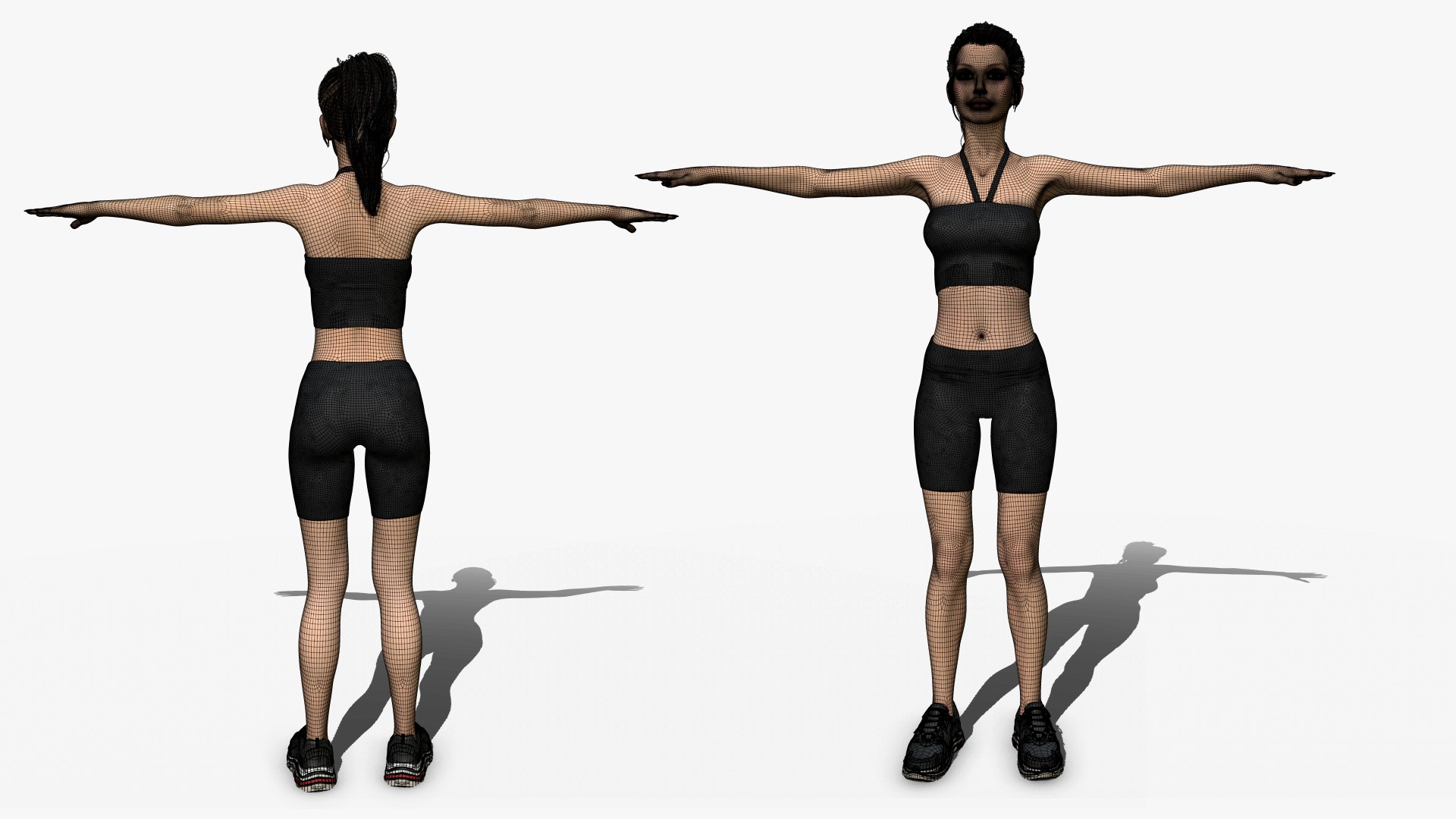 Mia Game Ready 3D Model - TurboSquid 1934185