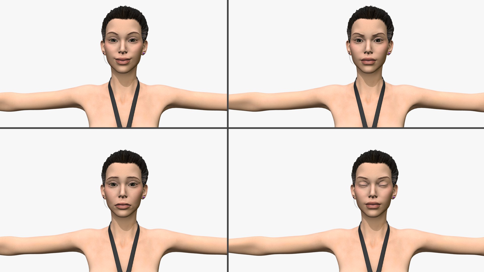 Mia Game Ready 3D Model - TurboSquid 1934185