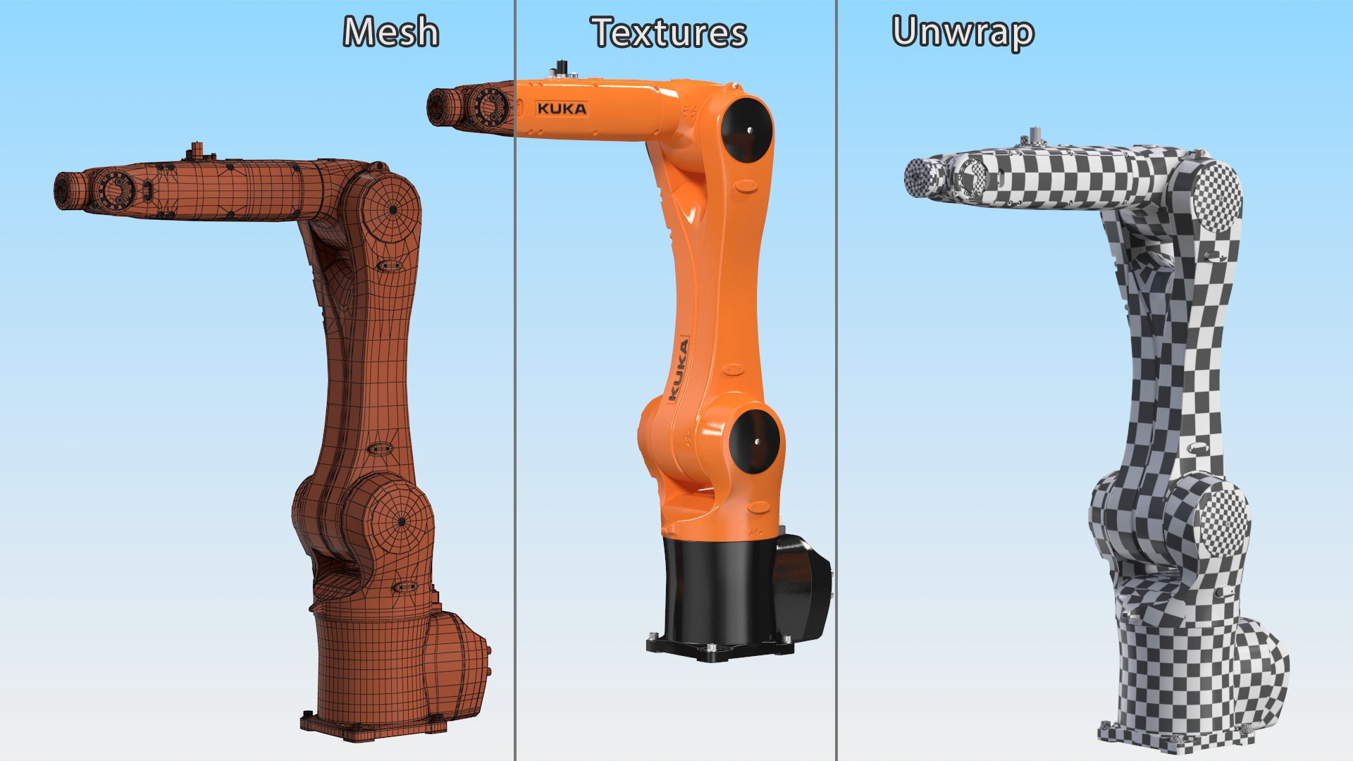 3D Lightweight Cobot LBR IIWA 7 R800 Rigged for Cinema 4D - TurboSquid ...