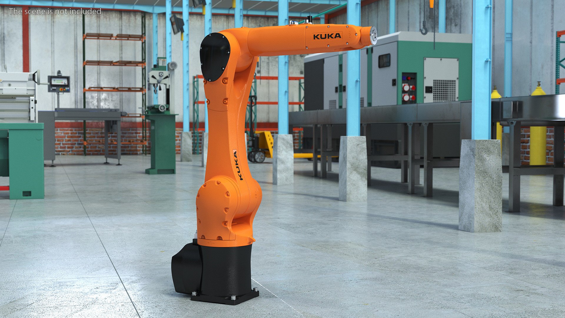 3D Lightweight Cobot LBR IIWA 7 R800 Rigged For Cinema 4D - TurboSquid ...