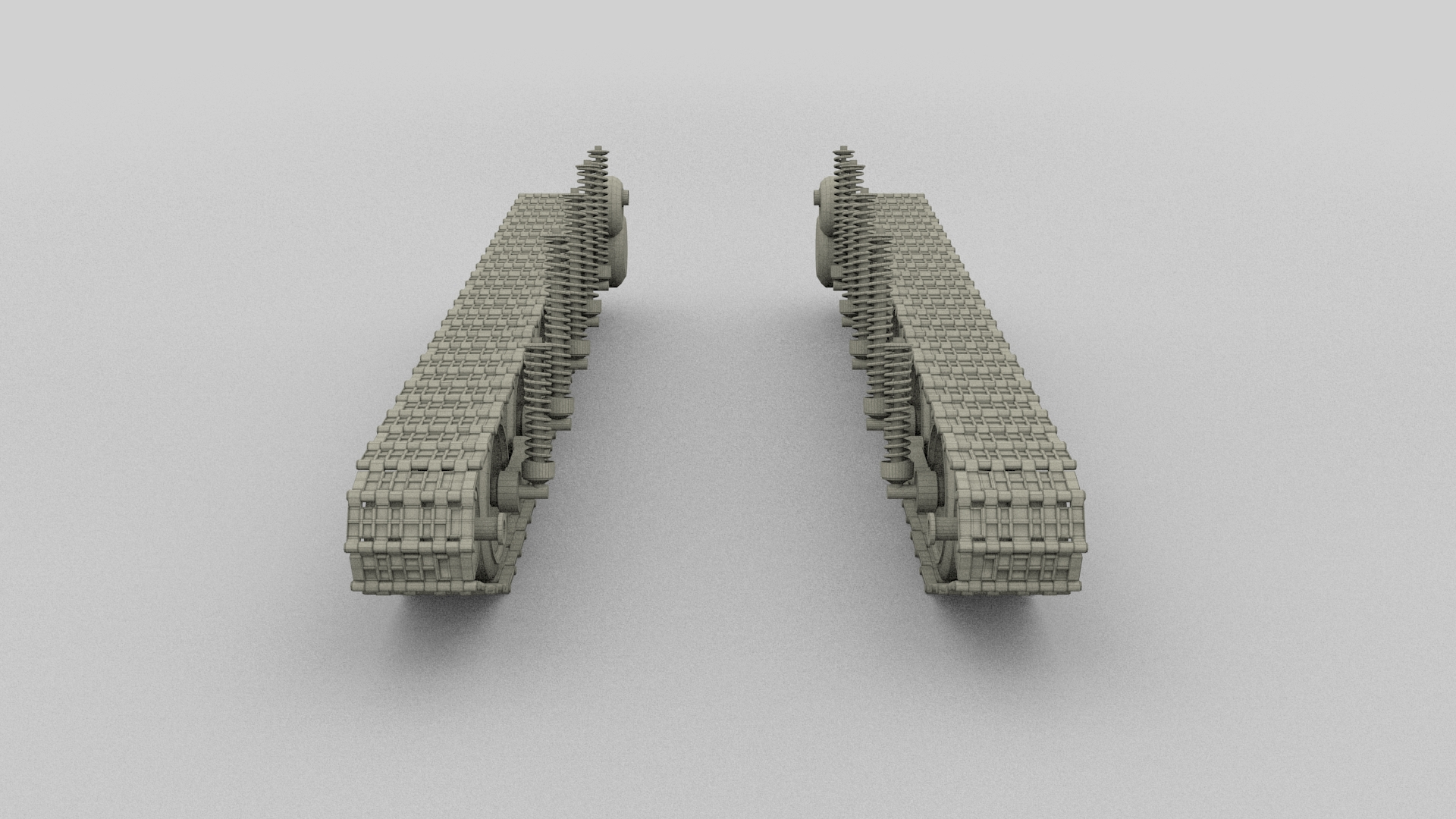 3d t-34 suspension t model