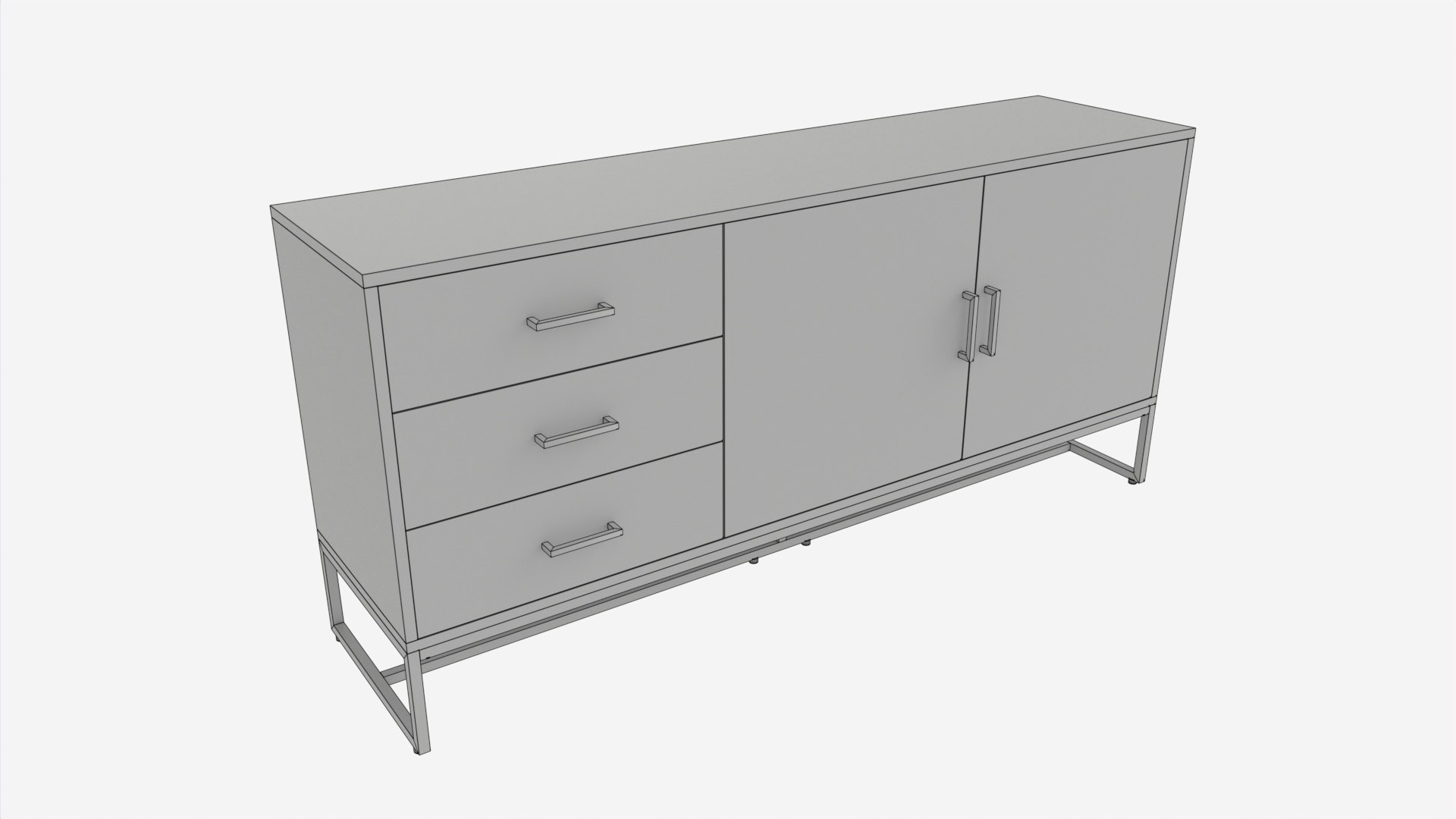 3D Side Board Amsterdam 03 - TurboSquid 1967746