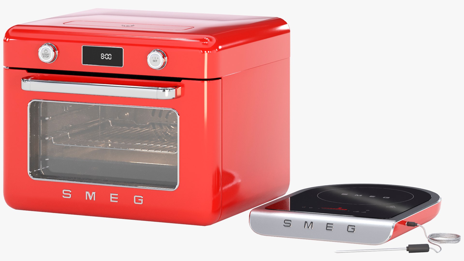 Smeg Collection Of Appliancesset Set 1 3D Model - TurboSquid 2357237