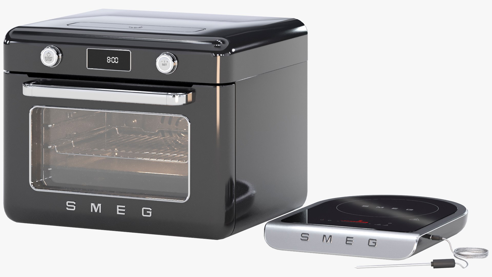 Smeg Collection Of Appliancesset Set 1 3D Model - TurboSquid 2357237