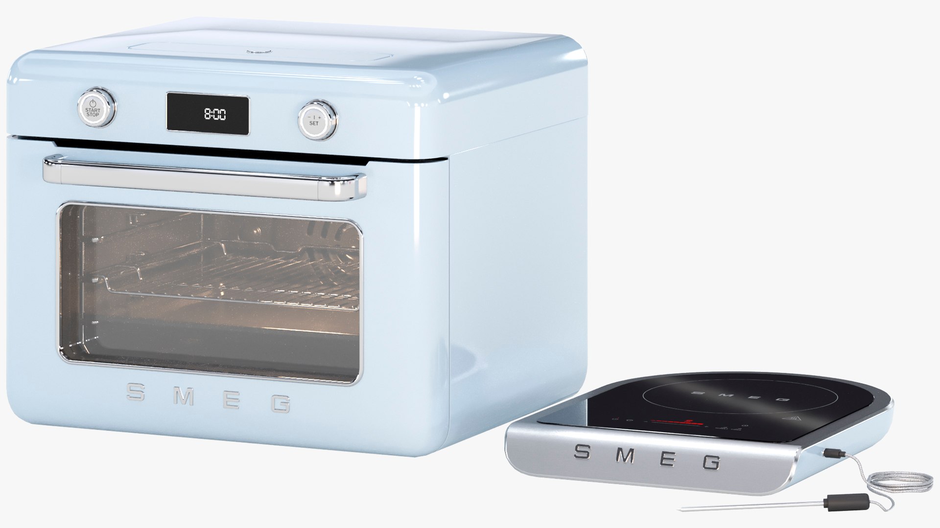 Smeg Collection Of Appliancesset Set 1 3D Model - TurboSquid 2357237