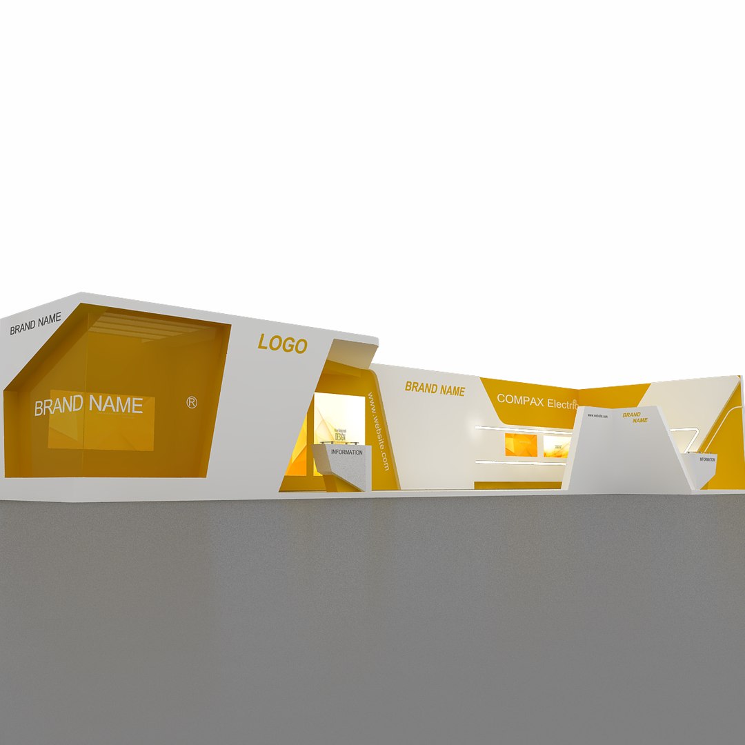 Exhibition Model - TurboSquid 2154536