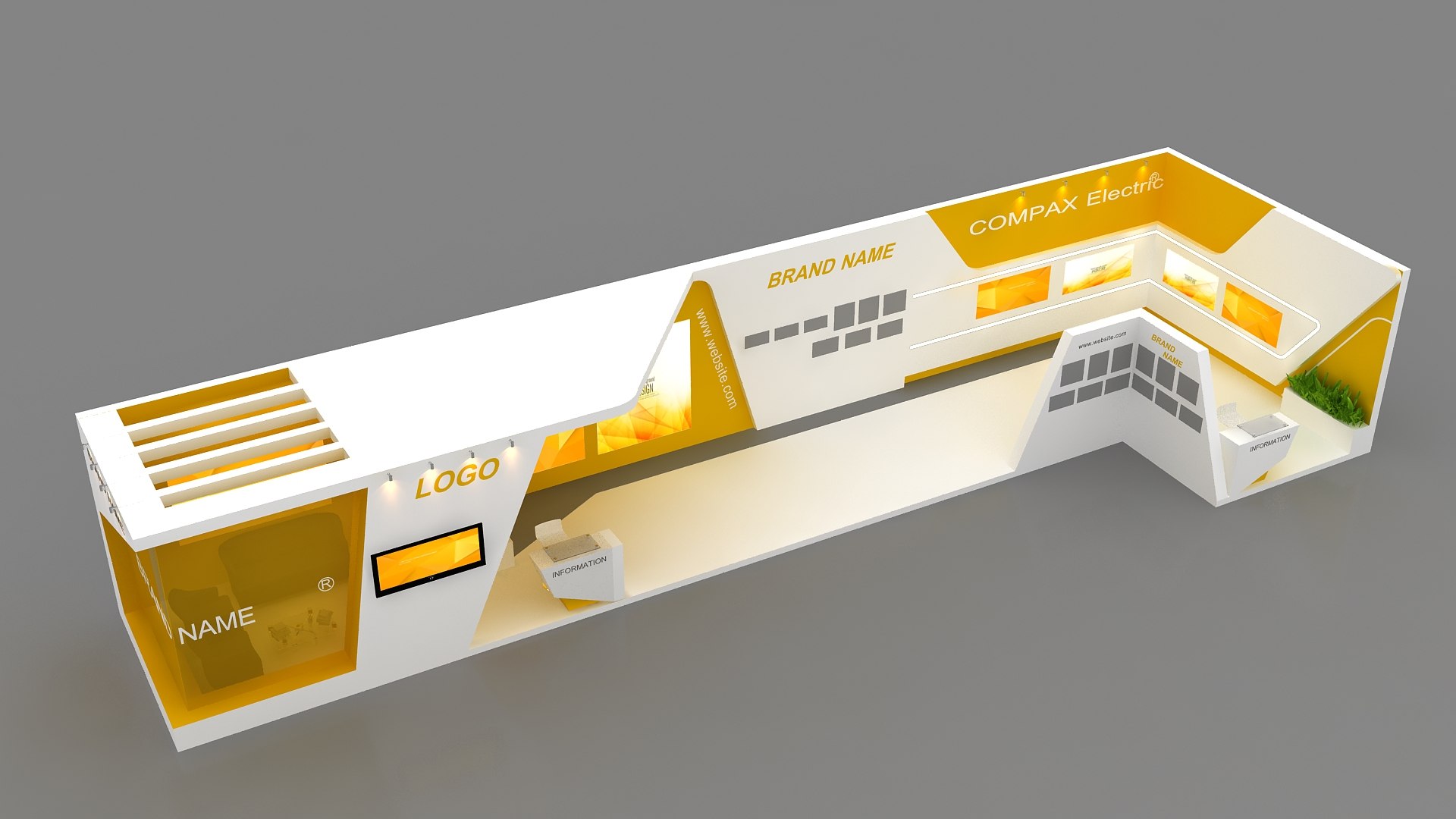 Exhibition Model - TurboSquid 2154536