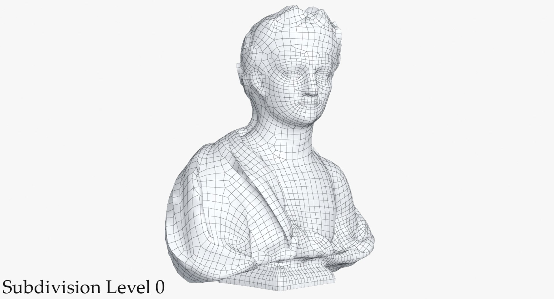 3D man bust - TurboSquid 1219980