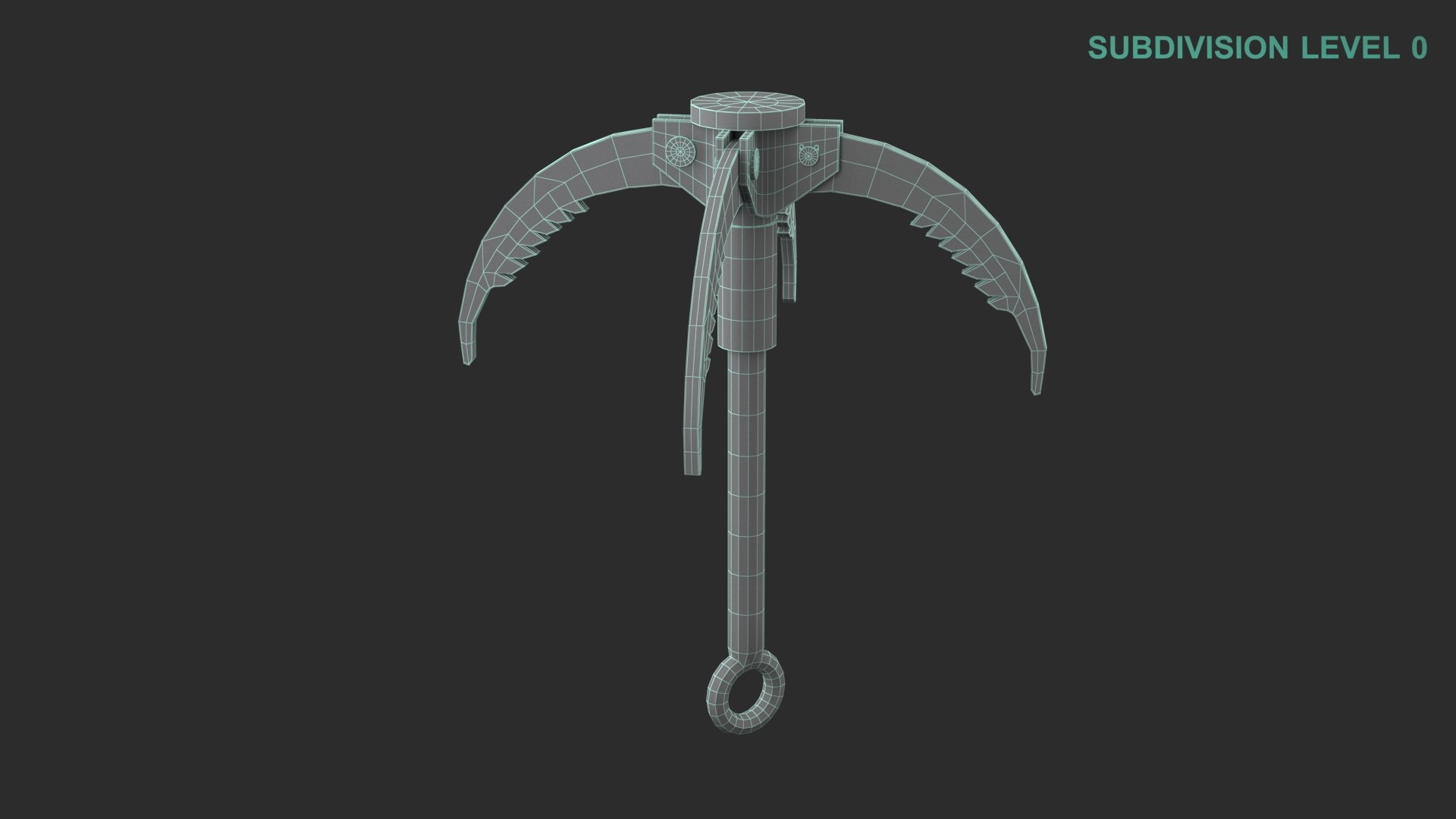 Grappling Hook 3D Model - TurboSquid 1829191