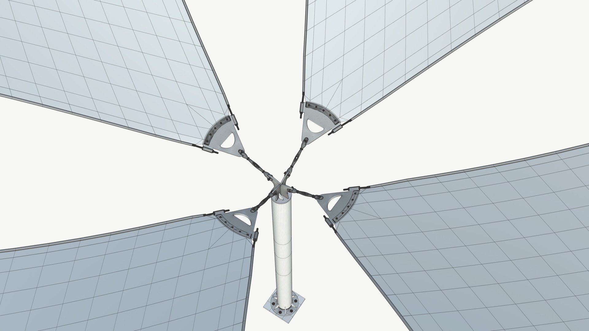 3D Tensile Structure Arch - TurboSquid 2152703