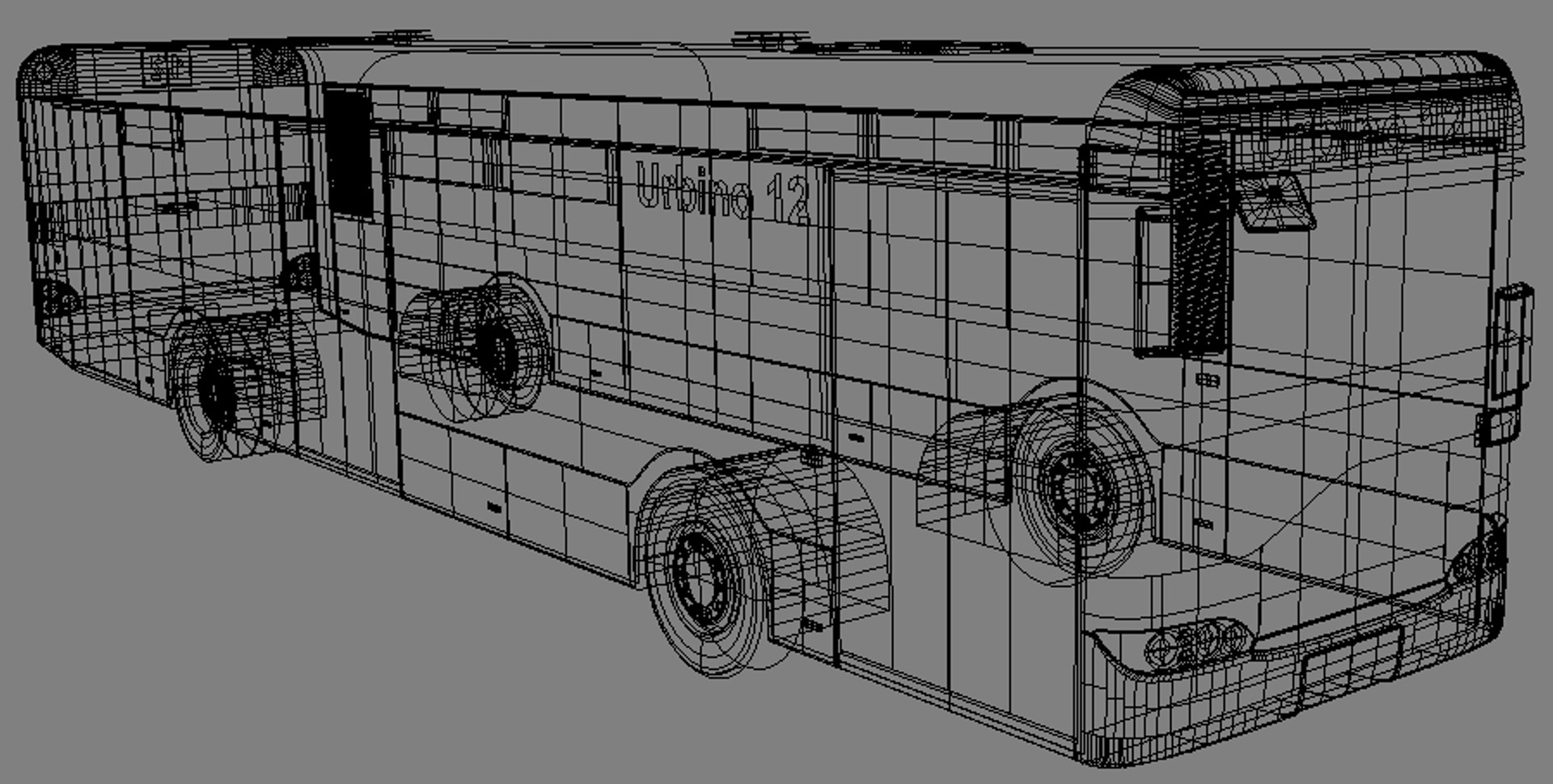 City Bus Solaris Urbino 3dm