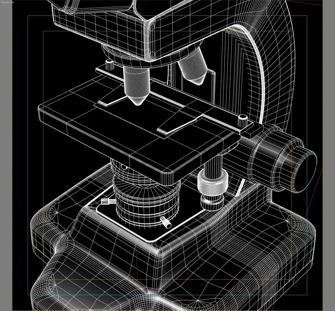 3d lab microscope