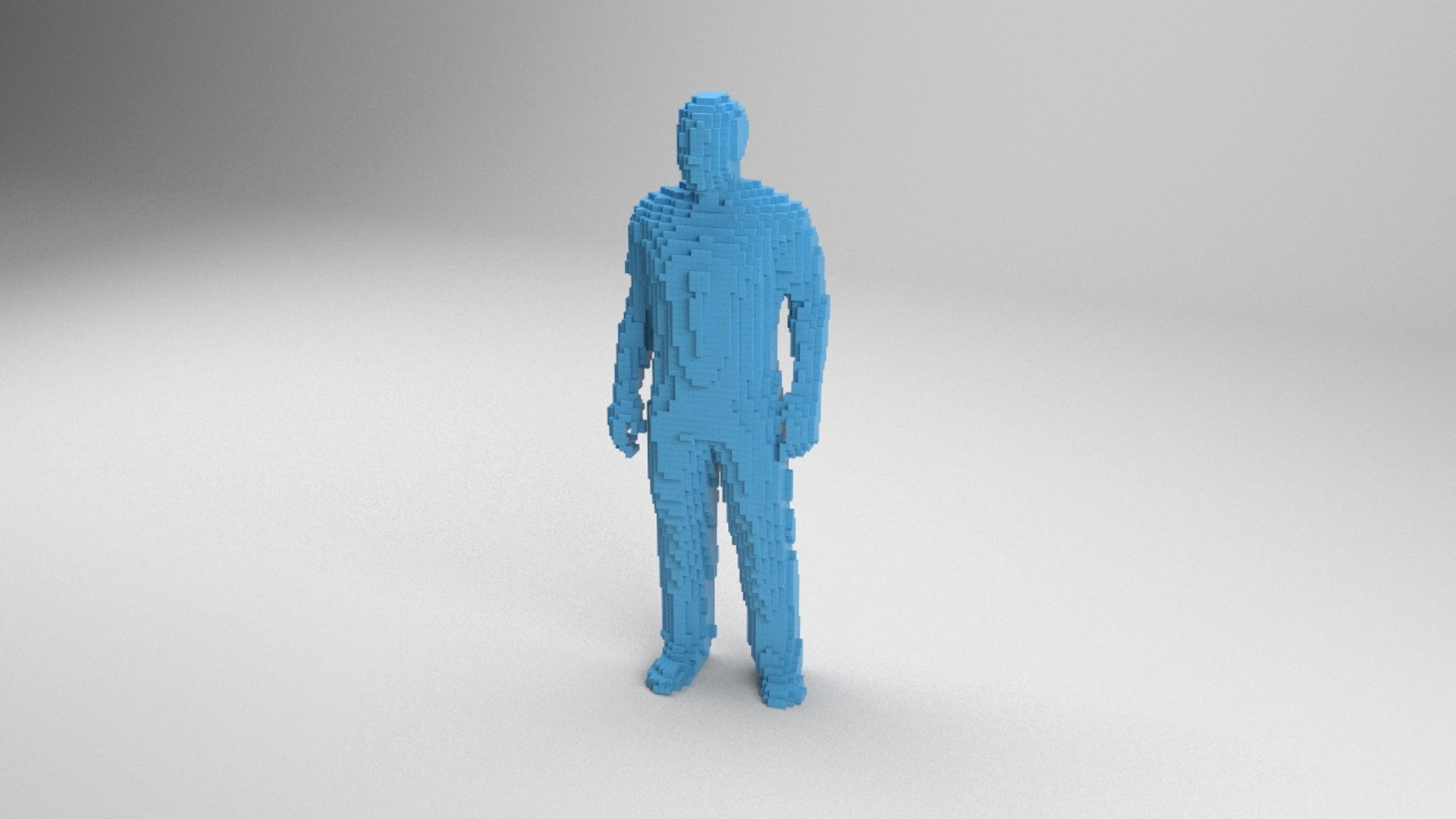 Voxel Man 3D Model - TurboSquid 1288863