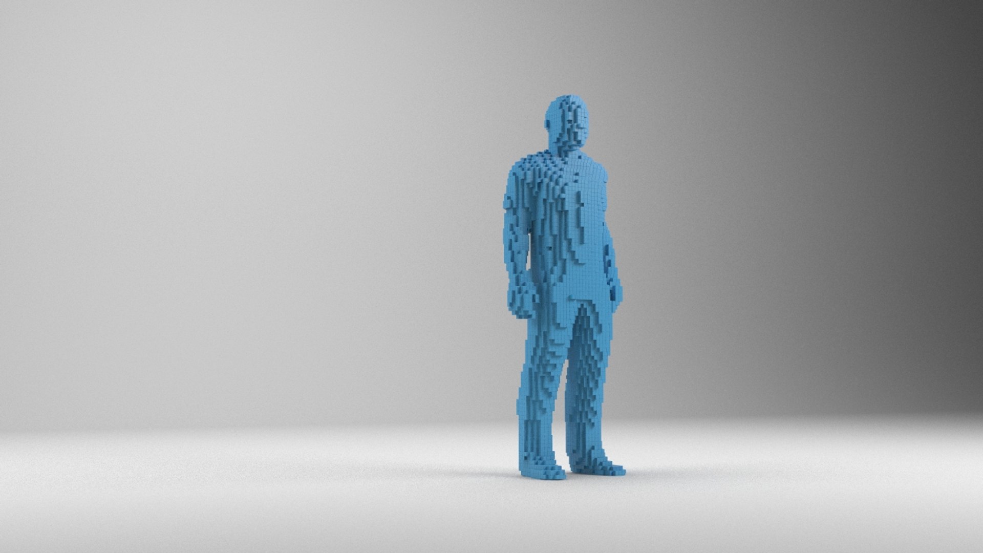 Voxel Man 3D Model - TurboSquid 1288863
