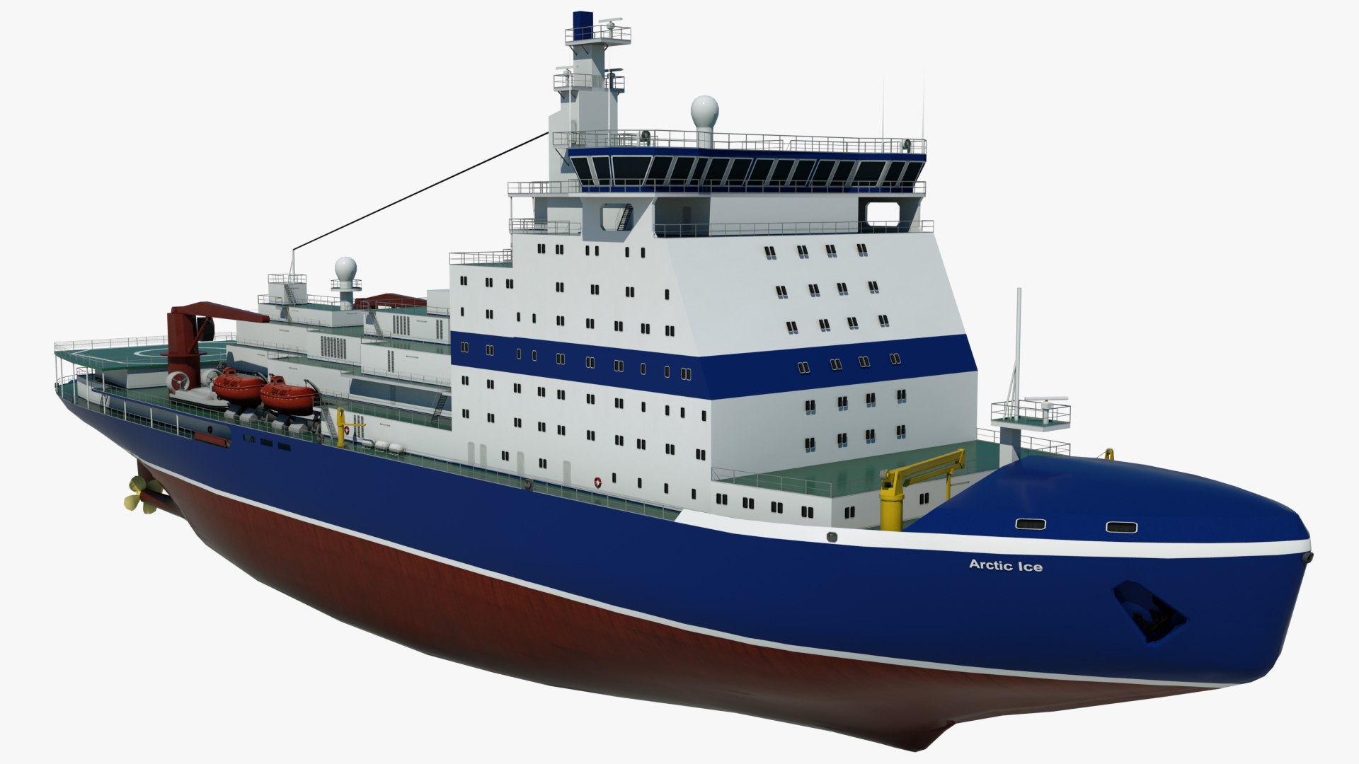 Icebreakers Ship 3D Model - TurboSquid 1454850