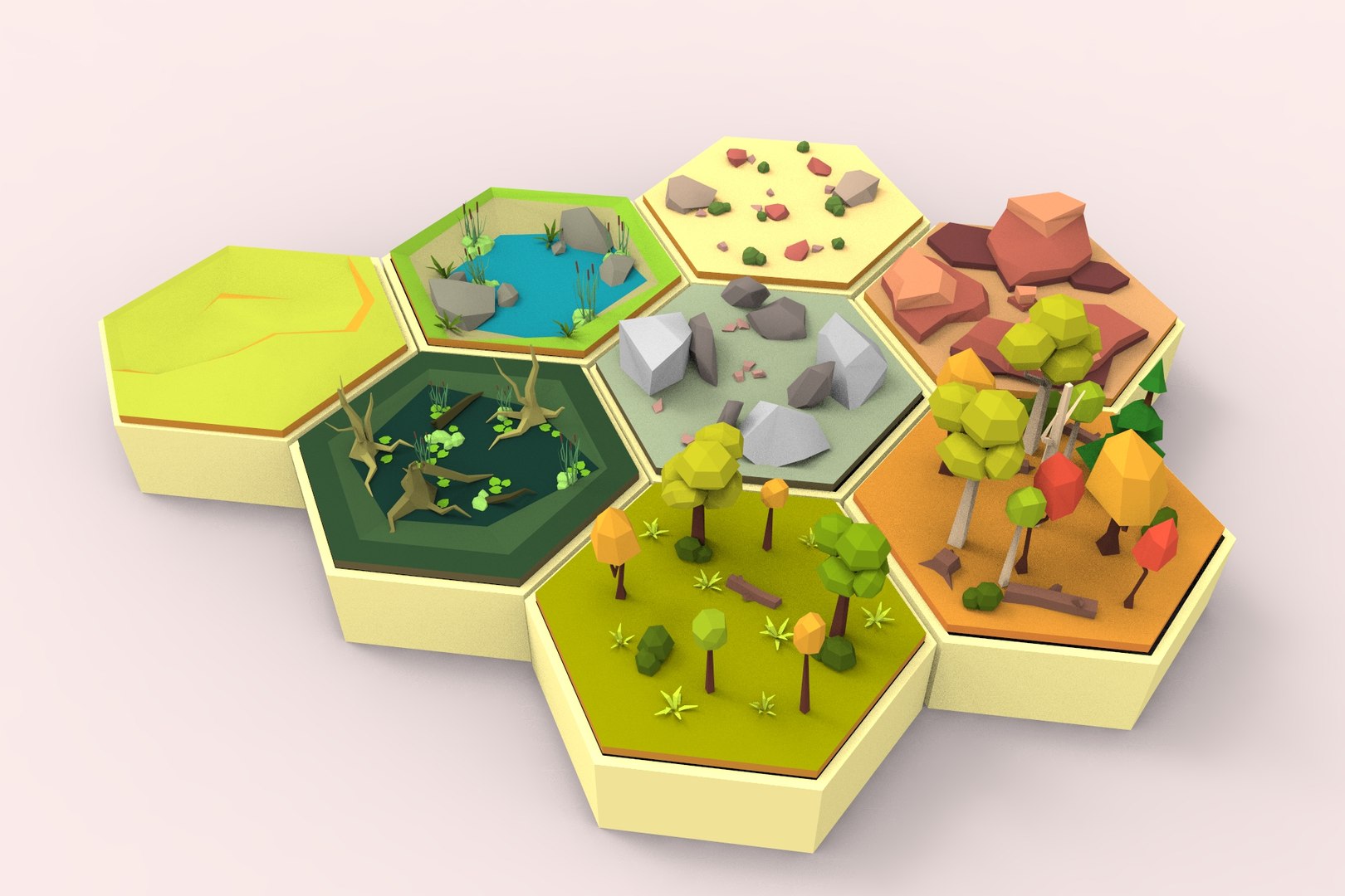 3D nature environment - TurboSquid 1334607