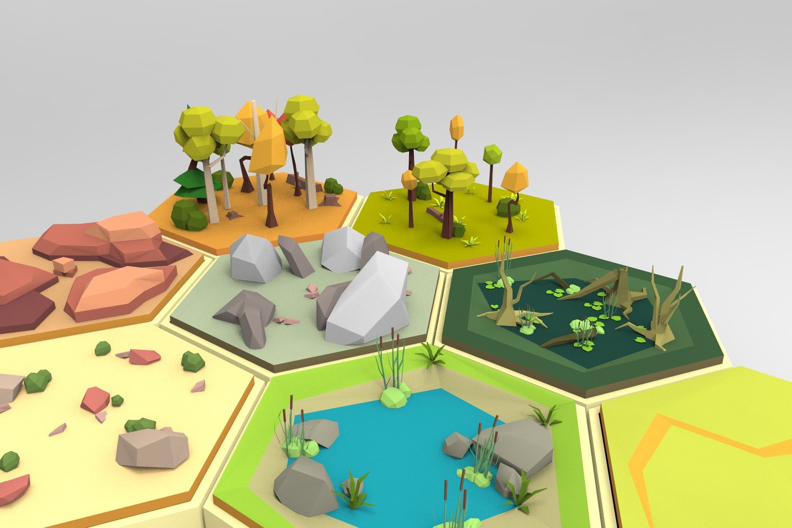 3D nature environment - TurboSquid 1334607